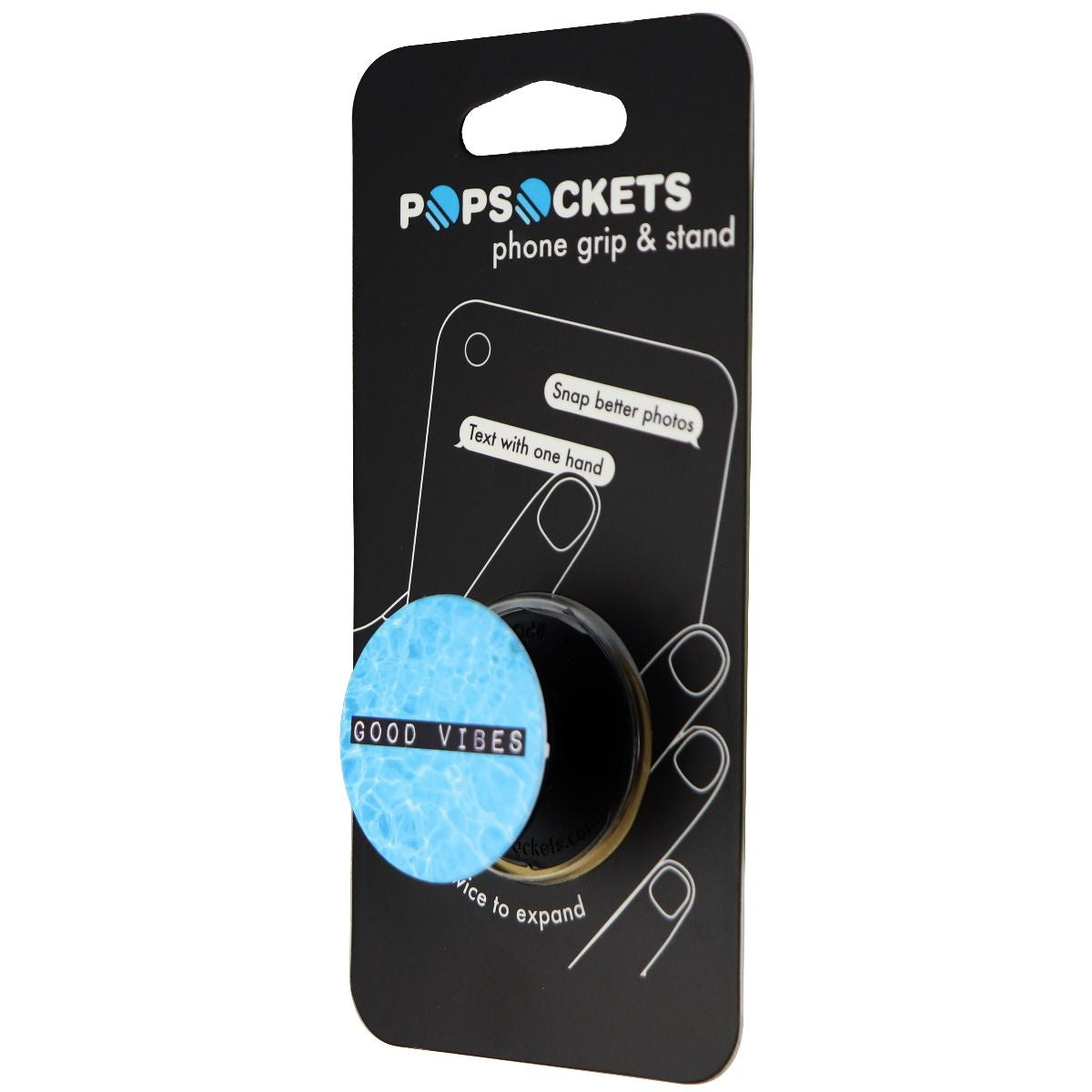 PopSockets Collapsible Grip & Stand for Phones & Tablets - Good Vibes ...