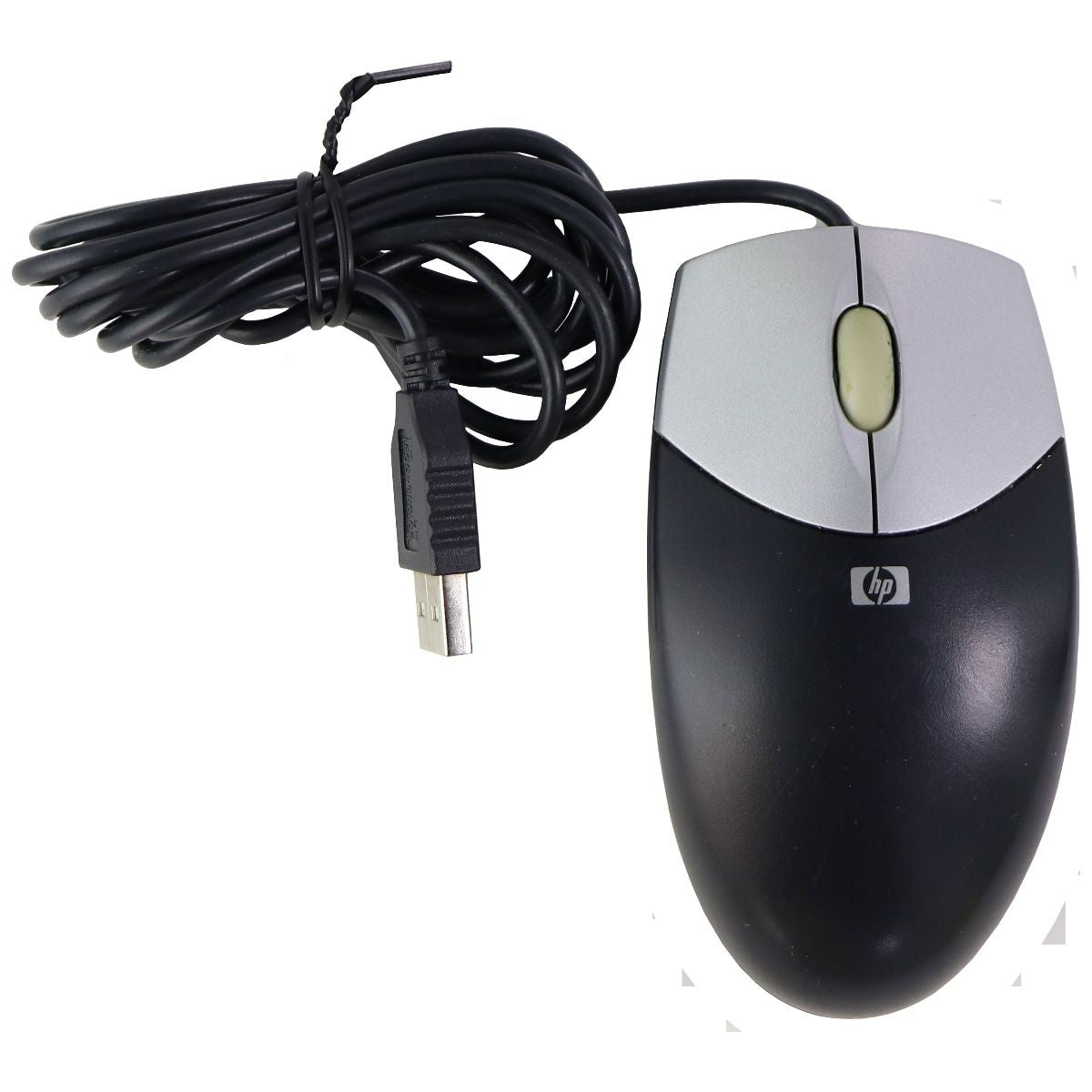 HP Original Wired Mouse for Windows PC & More - Black/Silver (M-UV69a ...