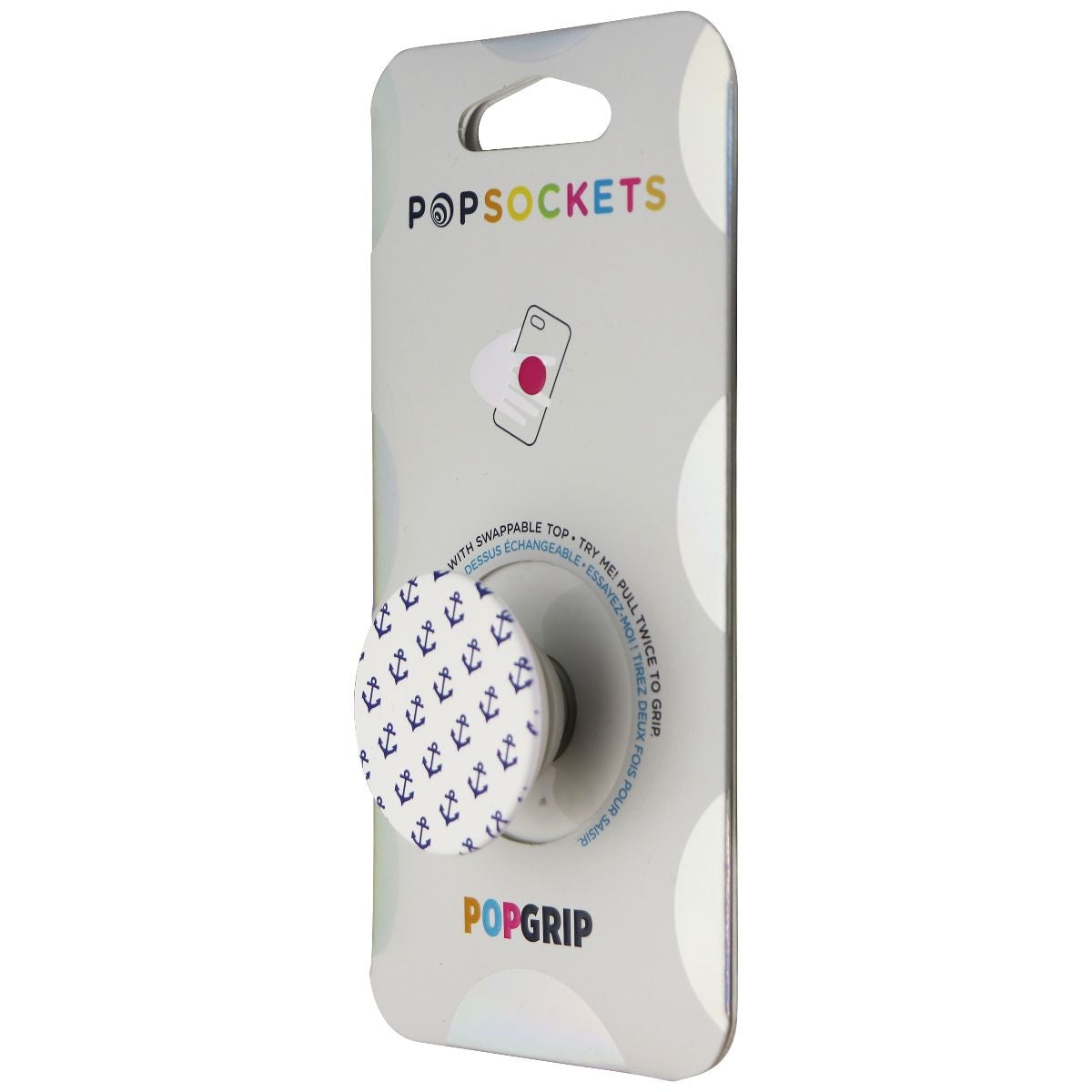PopSockets: PopGrip Expanding Stand & Grip w/ Swappable Top - Anchors ...