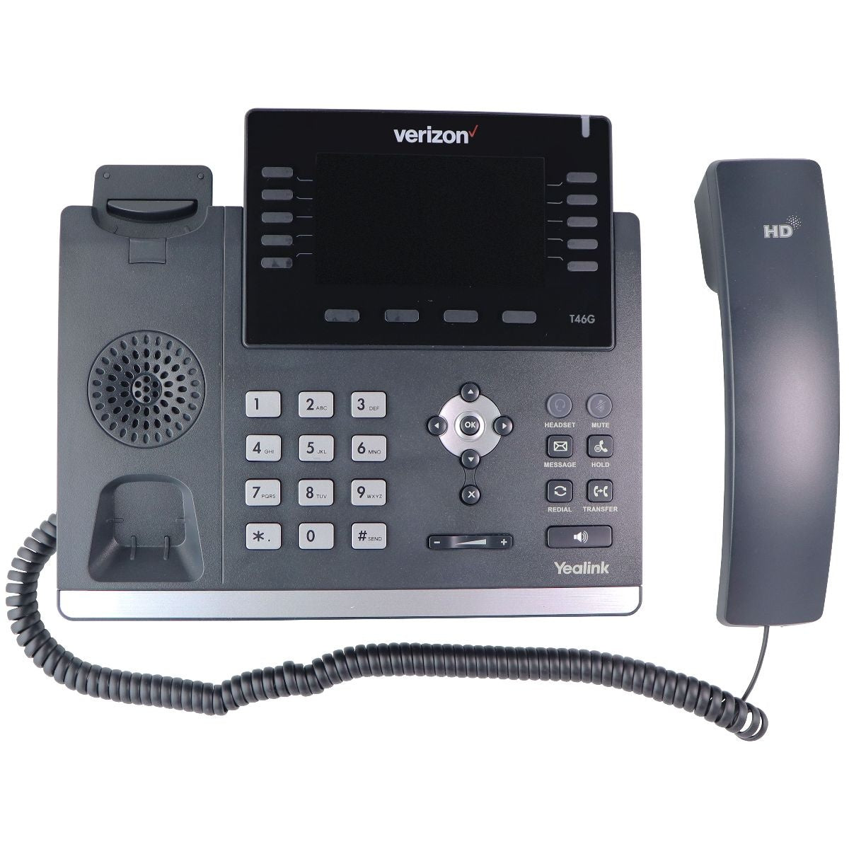 Verizon Yealink Ultra Elegant Color Gigabit IP Phone (SIP-T46GW) - Bla ...