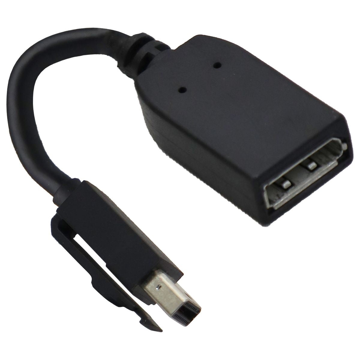 Short Style DisplayPort to Mini DP DisplayPort Adapter Cable - Black ...