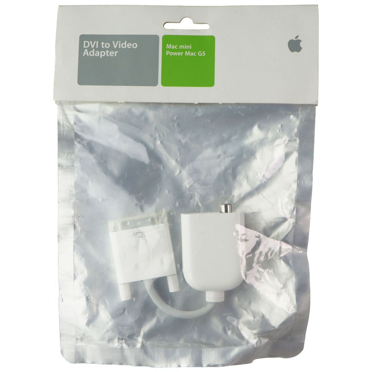 Apple OEM DVI To Video Adapter (M9267G/A) - White – Simple Cell Bulk