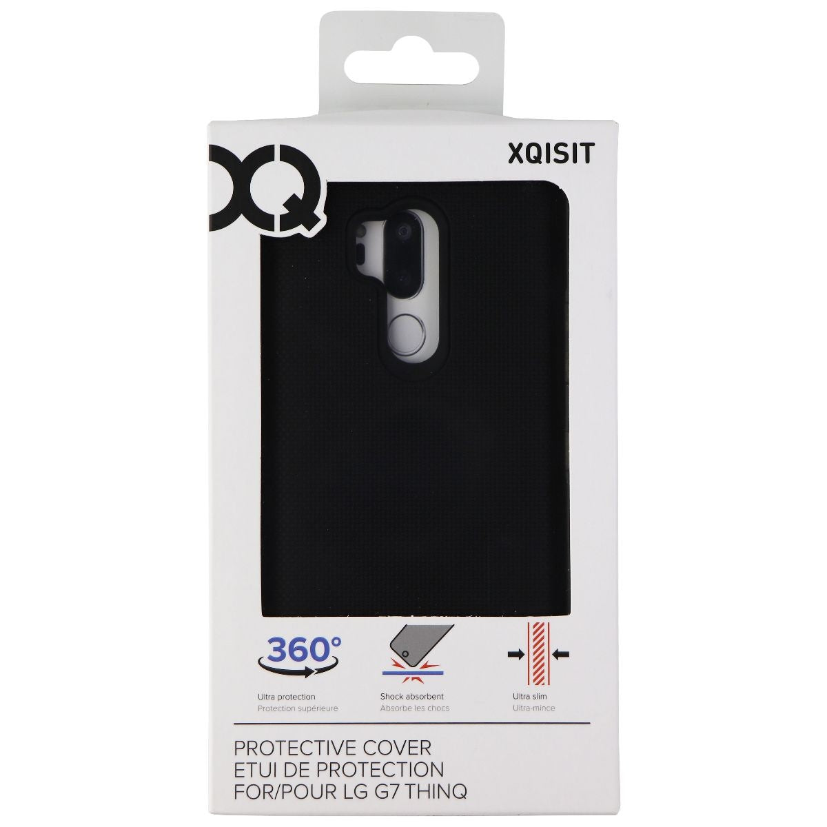 Xqisit Protective Cover for LG G7 ThinQ Smartphones - Black – Simple ...